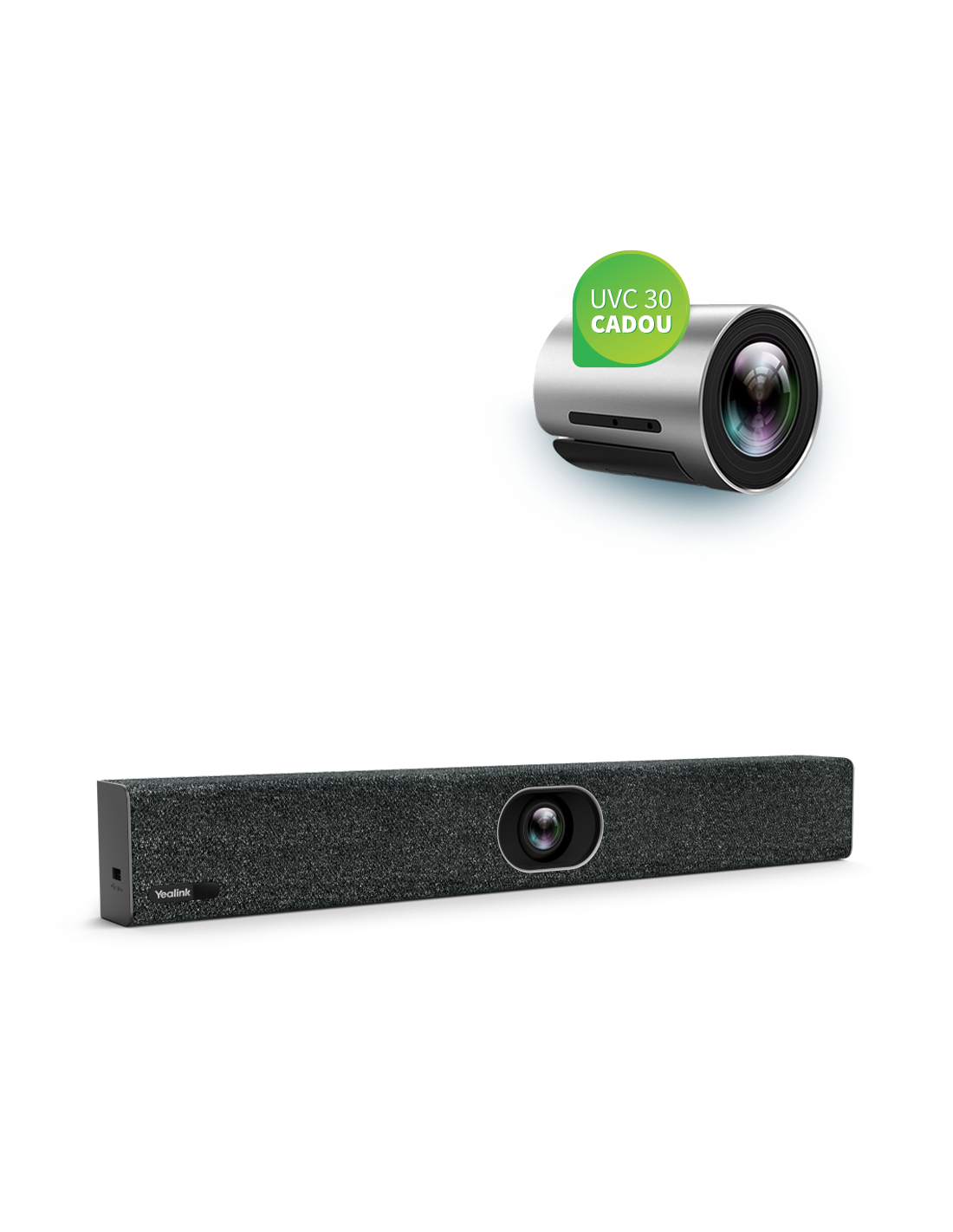 Sistem de videoconferinta Yealink Meeting Bar A20 si consola CTP18